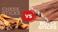 Cheek Sticks vs. Bully Sticks - What’s the Difference?