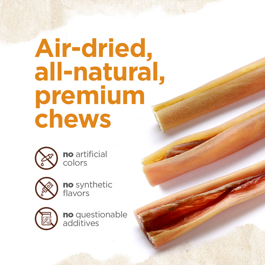 Beef Cheek Sticks - 6 Inch - Natural Farm – Natural Farm Shop