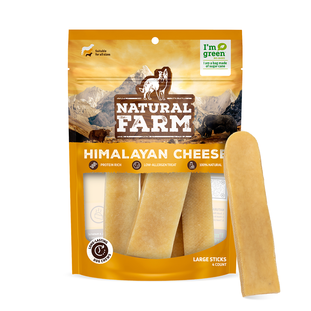 Yak Cheese Chews - Large - Natural Farm